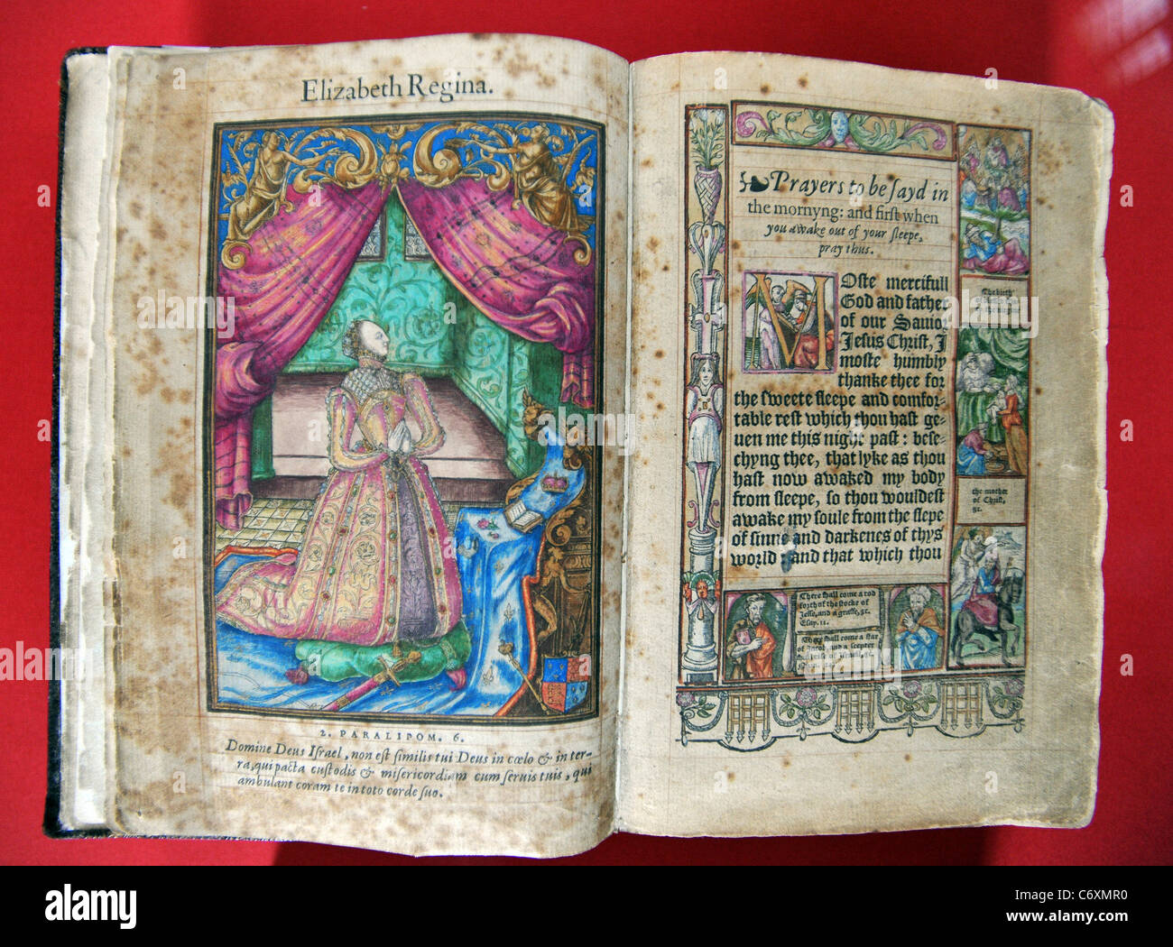 Queen Elizabeth's prayer book from 1569. The Archbishop of Canterbury ...