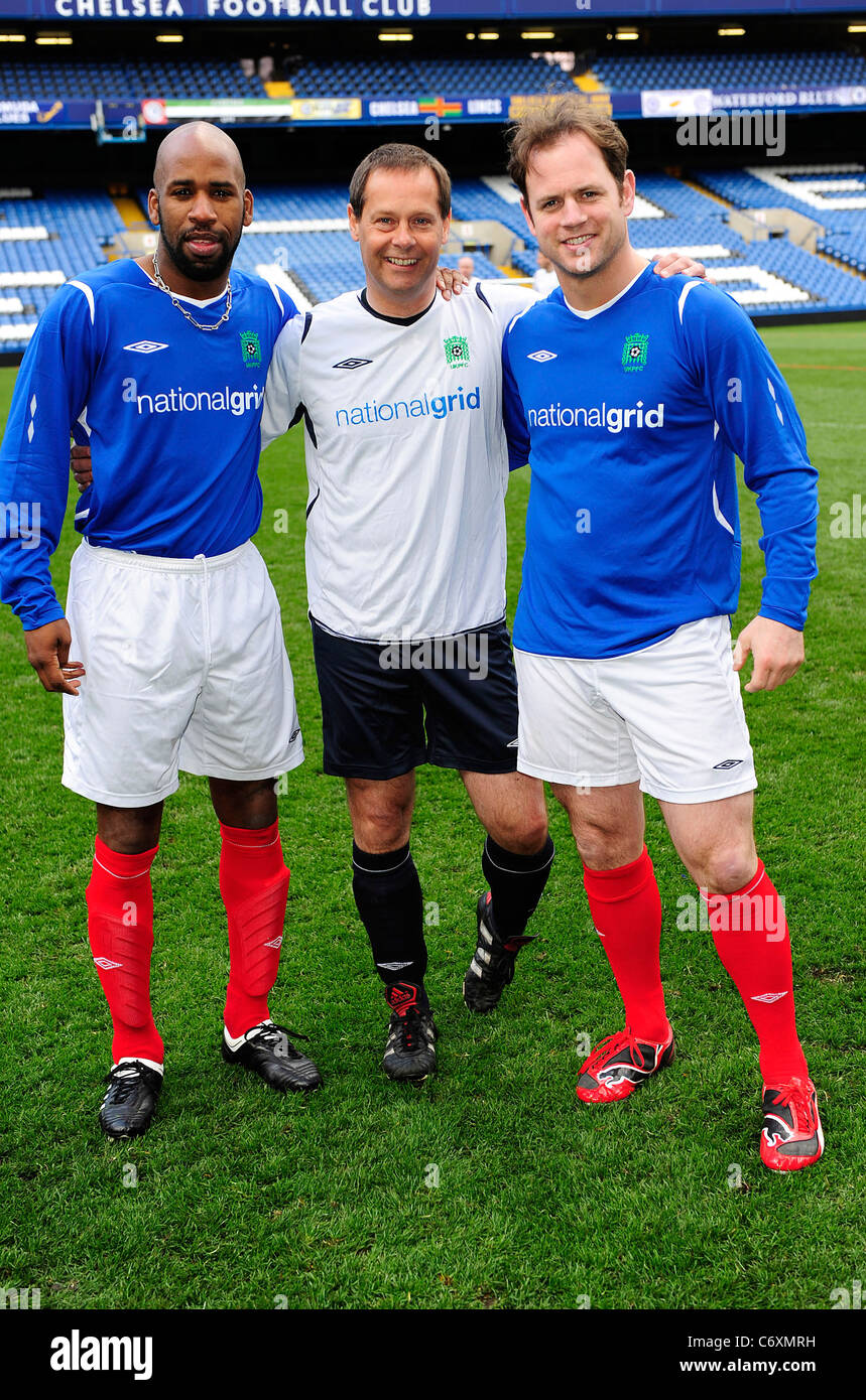 DJ Spoony aka Johnathan Joseph, Ben Shephard and Andy Reed Charity ...