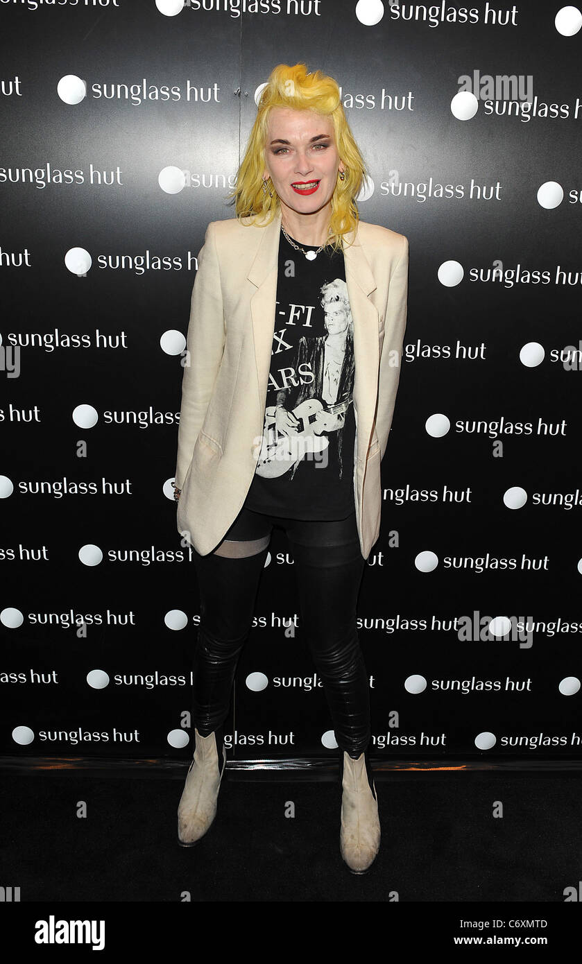 Pam Hogg Sunglass Hut - flagship store launch. London, England - 29.04. ...