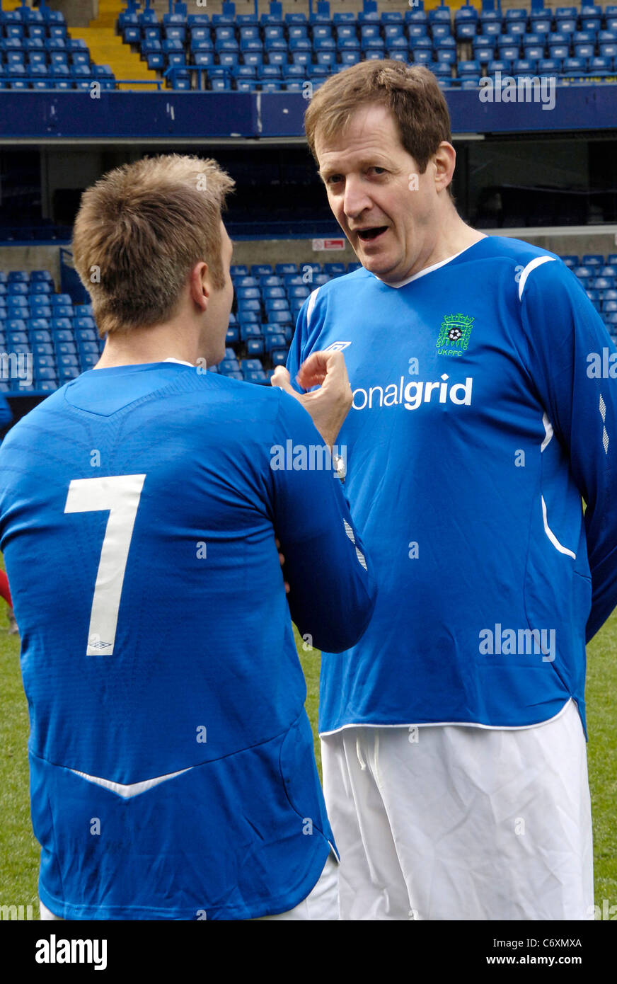 Donal MacIntyre and Alistair Campbell Charity football match in aid of ...