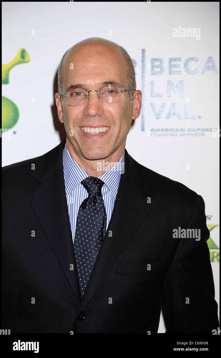Jeffrey Katzenberg Premiere of 'Shrek Forever After' during the 9th ...