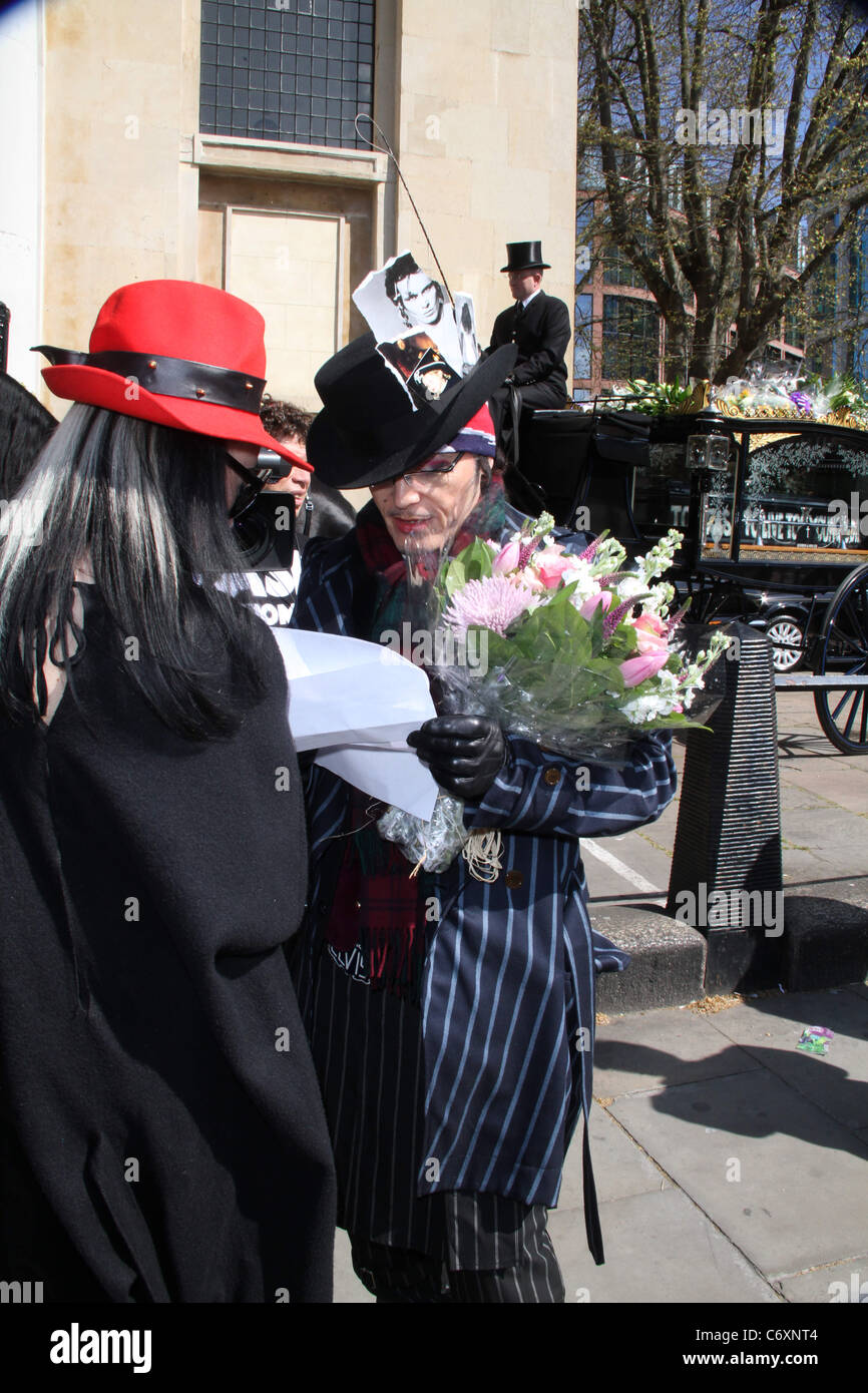 Adam Ant aka Stuart Goddard arrives at the Holy Trinity Church in ...