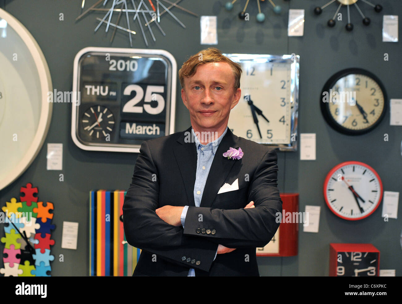 Jasper conran book launch party held at the conran shop hi-res stock ...