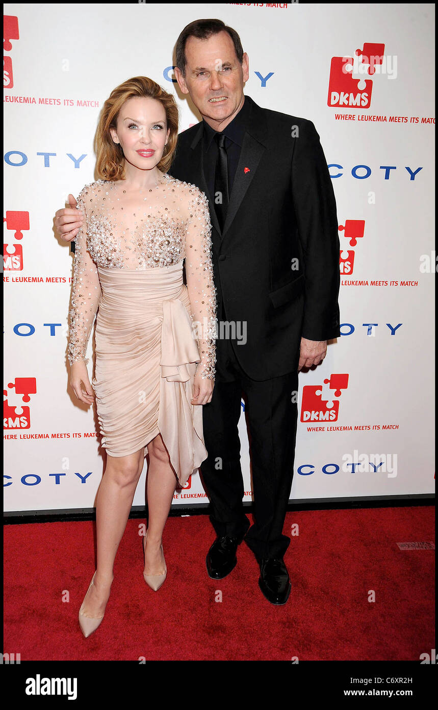Kylie Minogue and Bernd Beetz DKMS' 4th Annual Gala 'Linked Against ...