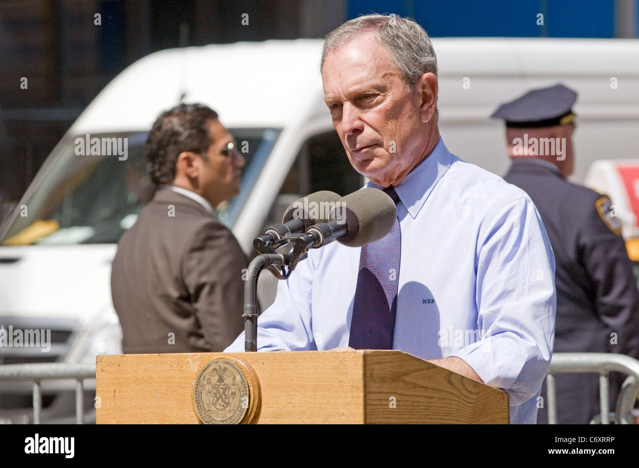Barack obama and michael bloomberg hi-res stock photography and images ...