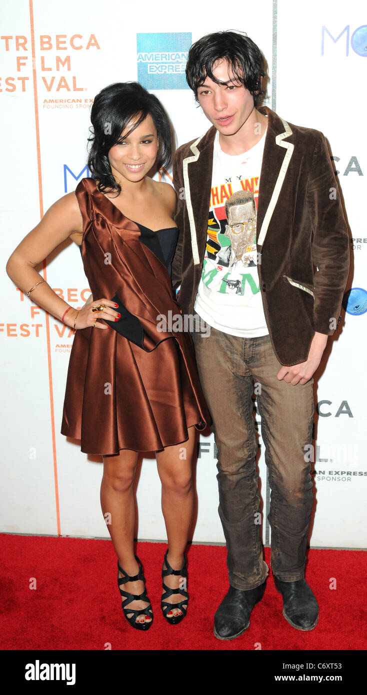 Zoe kravitz and ezra miller hi-res stock photography and images - Alamy