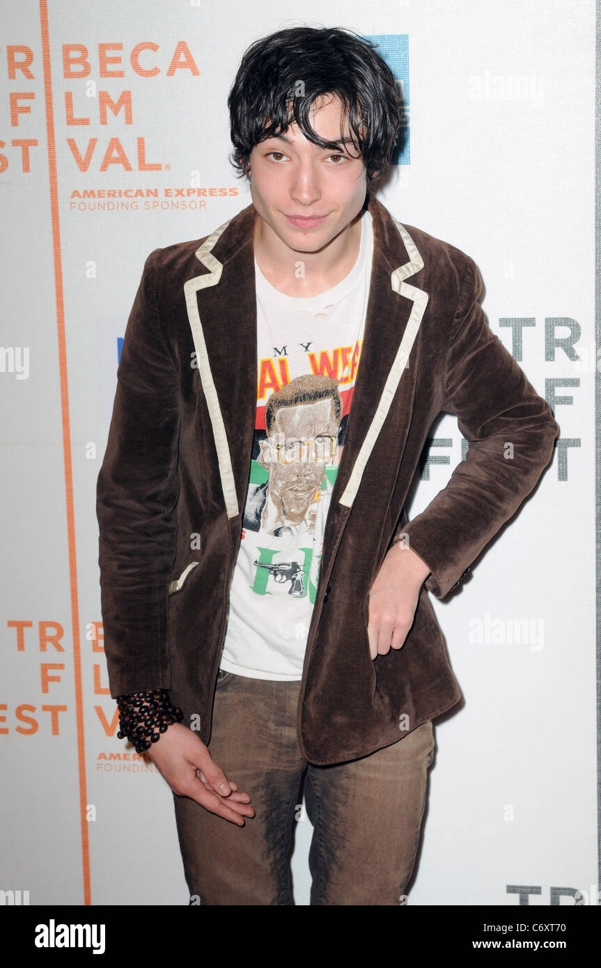 Ezra miller new york premiere hi-res stock photography and images - Alamy