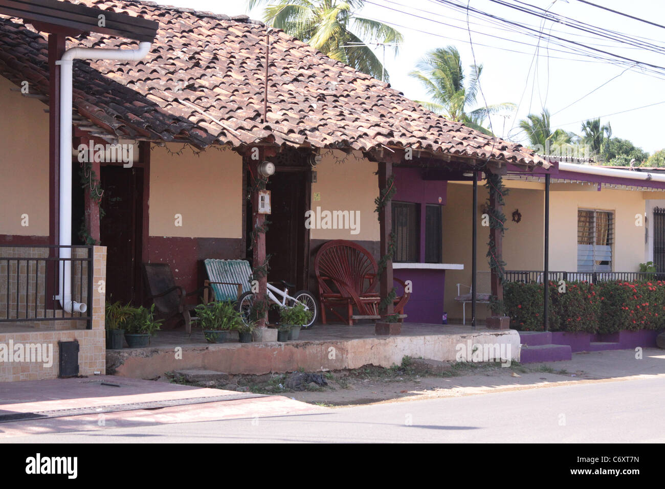 Panama street house hi-res stock photography and images - Alamy