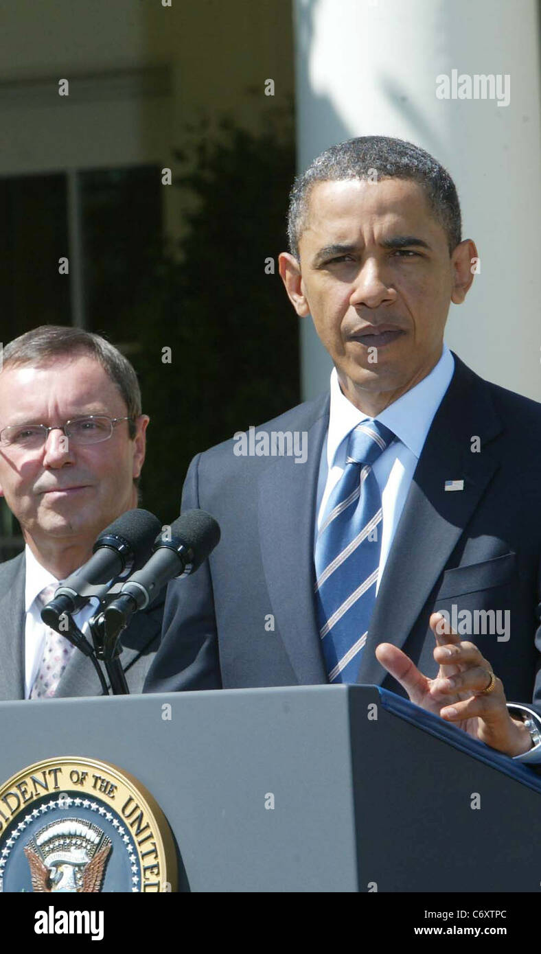 President Barack Obama makes a statement on the first quarter 2010 GDP ...
