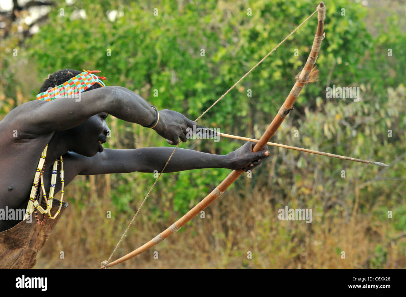 Bushman bow and arrow hi-res stock photography and images - Alamy