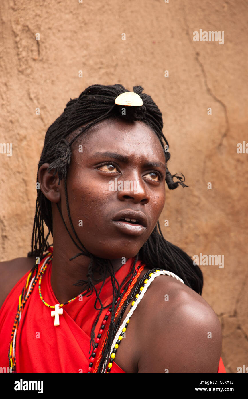 Masai warrior hi-res stock photography and images - Alamy