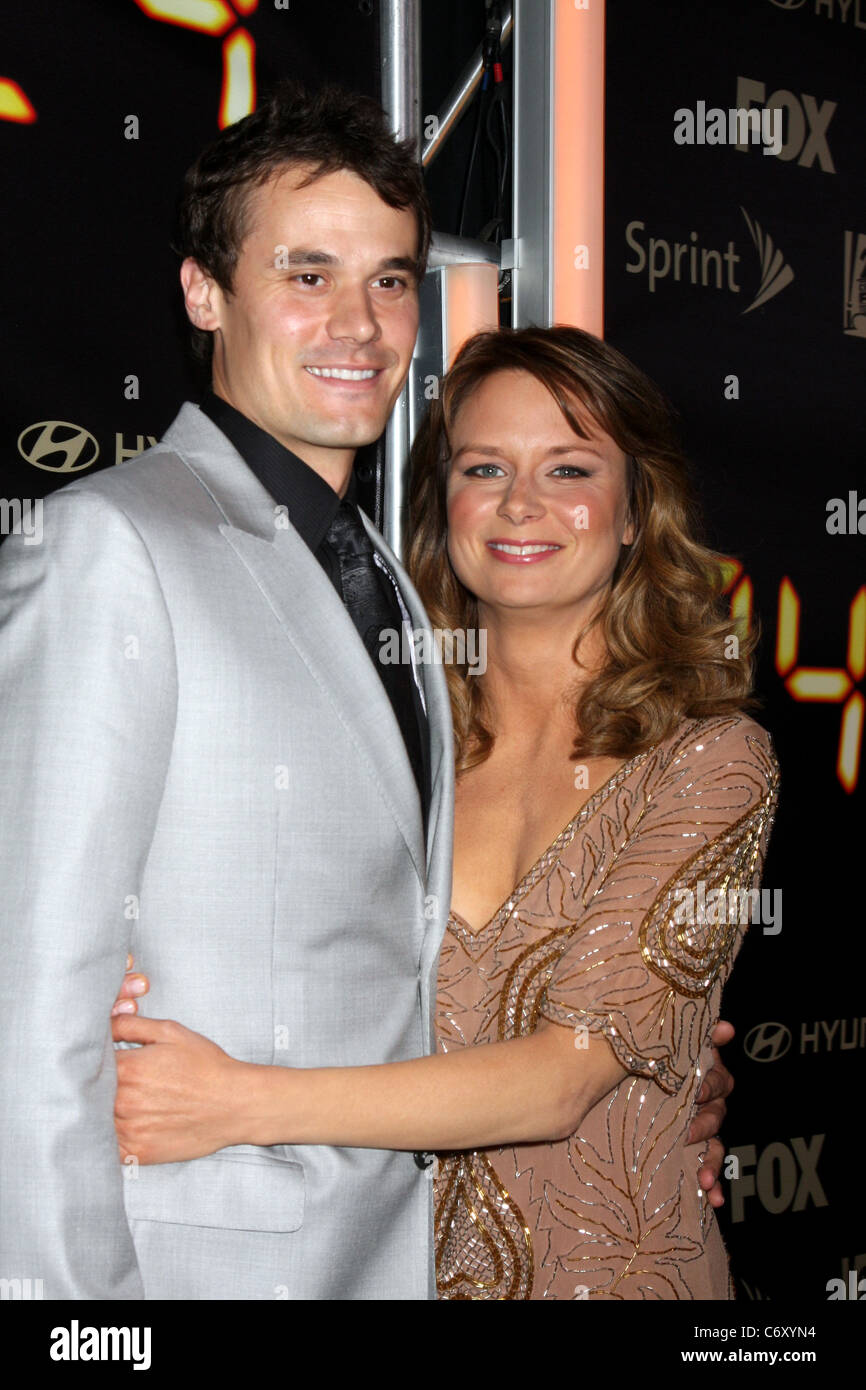 Mary Lynn Rajskub & Husband Matthew Rolph 24 end of series party at ...