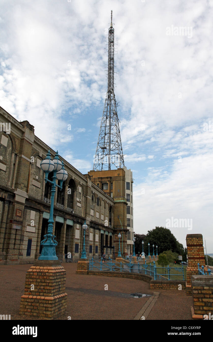 Transmission mast on Alexandra Palace London Uk Stock Photo - Alamy