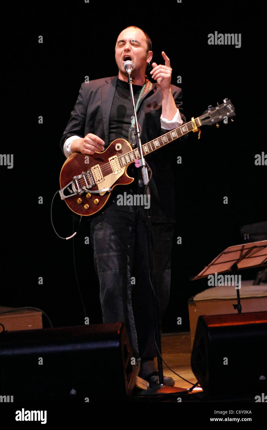 Hawksley Workman a.k.a. Ryan Corrigan performing live on stage at the ...