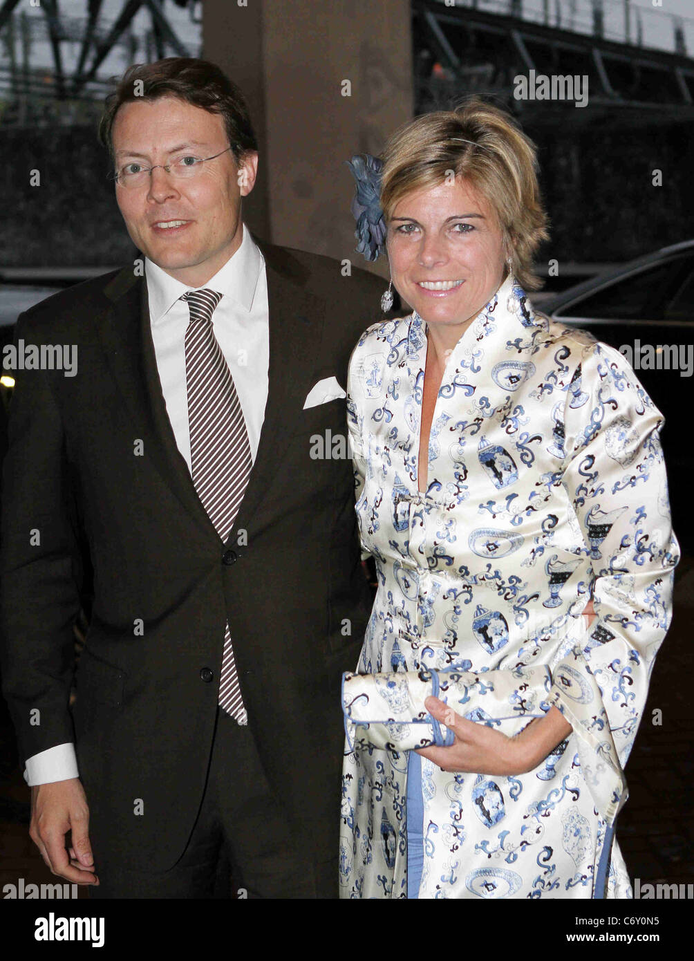 Prince Constantijn and Princess Laurentien of the Netherlands attend ...