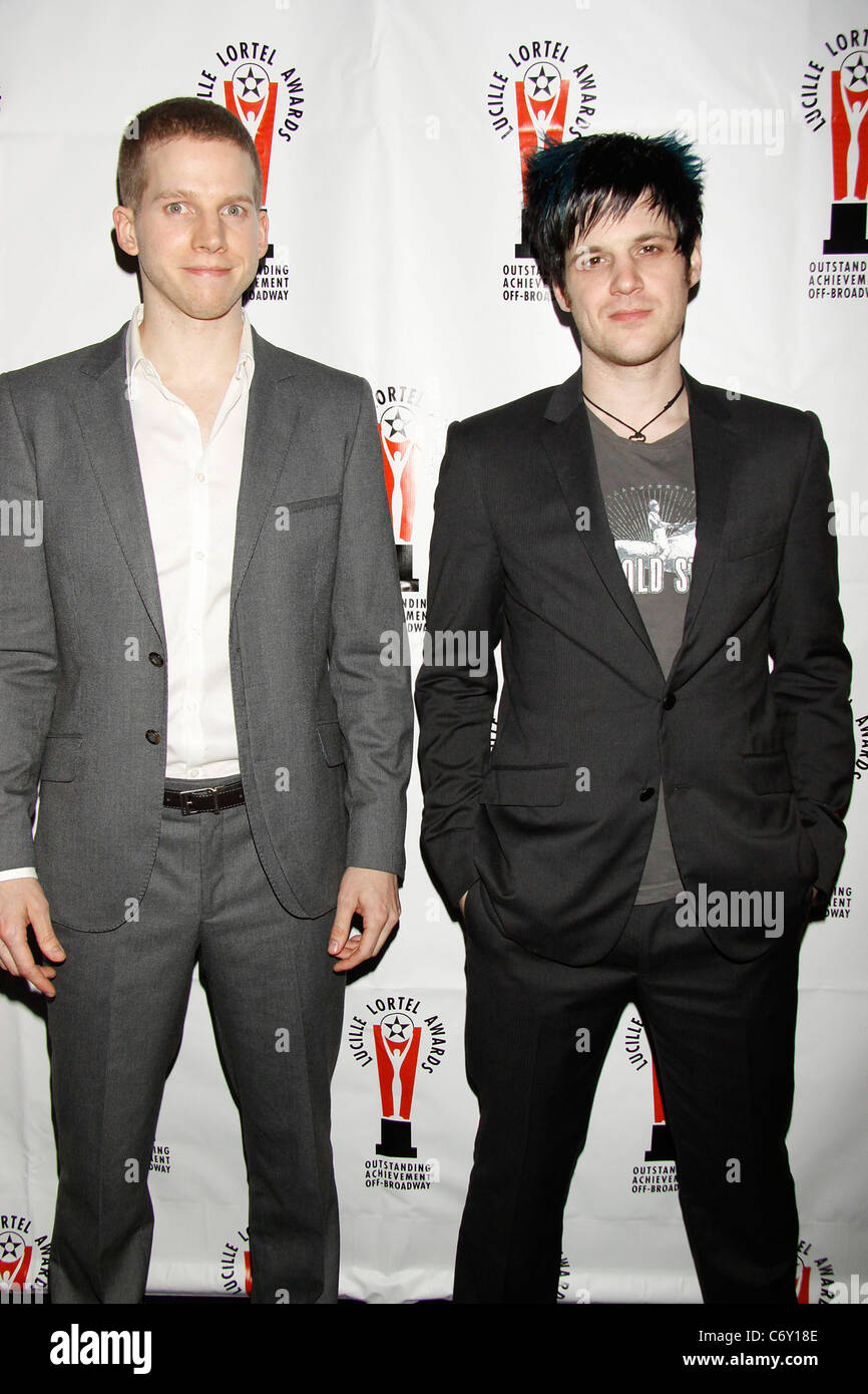Stark Sands and Michael Esper from American Idiot the 2010 Lucille ...