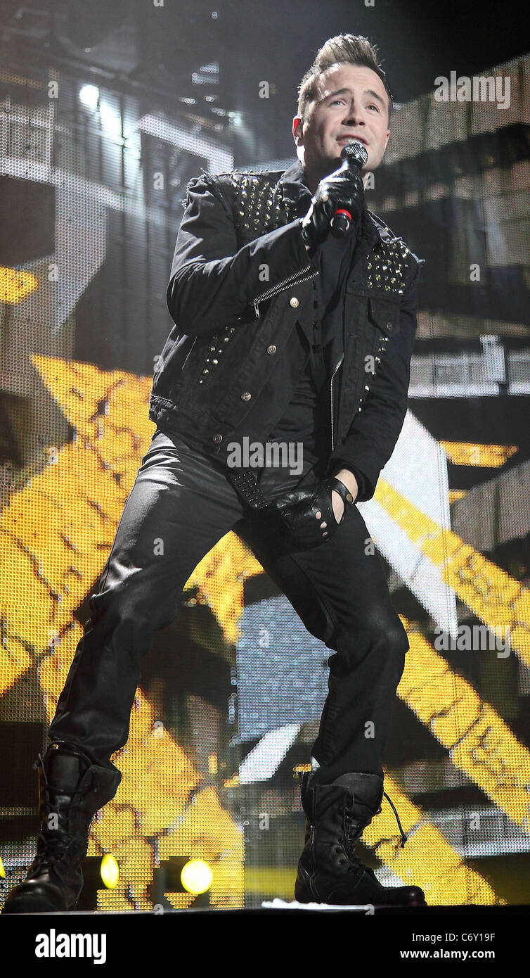 Shane Filan Westlife Performing Live At The Odyssey Arena Belfast