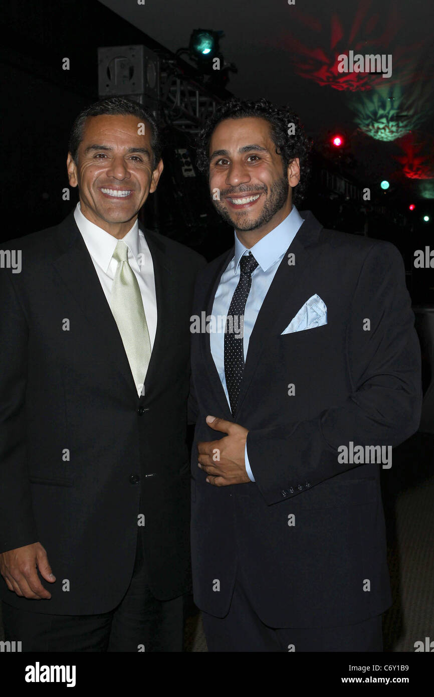 Los Angeles Mayor Antonio Villaraigosa, Gilbert Chagoury Fashion ...