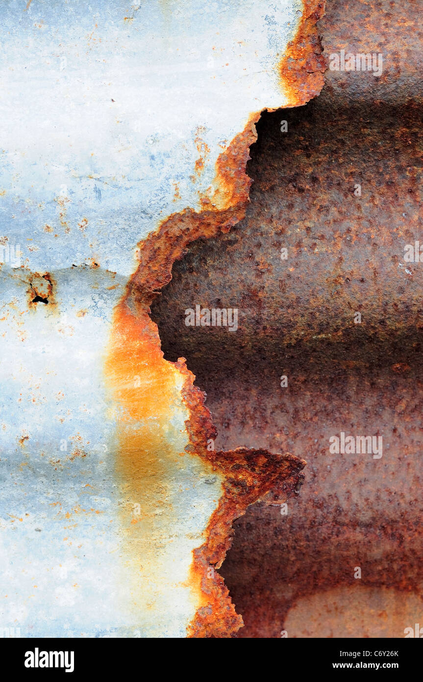corroded metal surface Stock Photo - Alamy