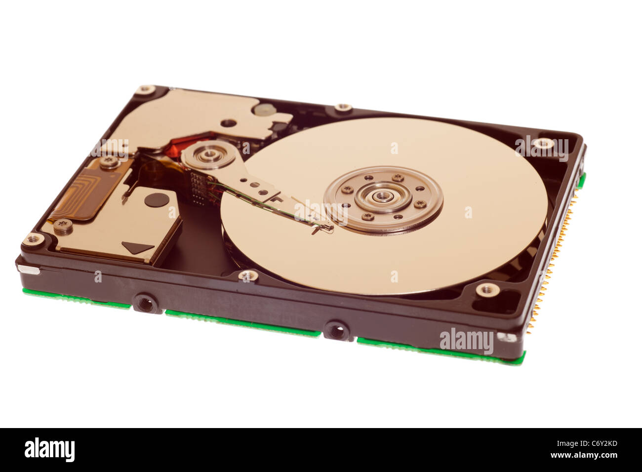 storage computer hard drive isolated white background Stock Photo - Alamy
