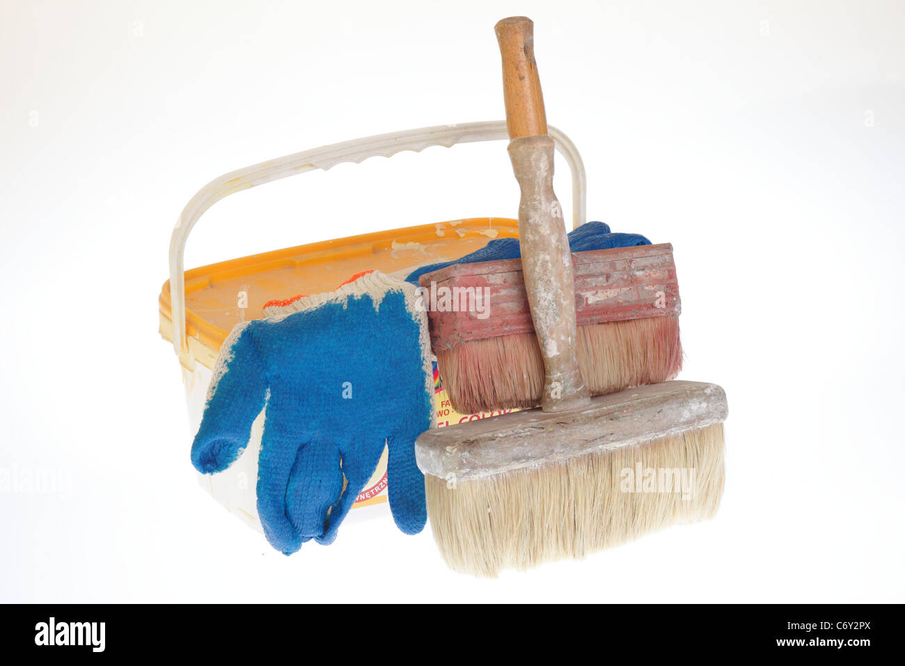 paintbrush isolated on white background Stock Photo - Alamy