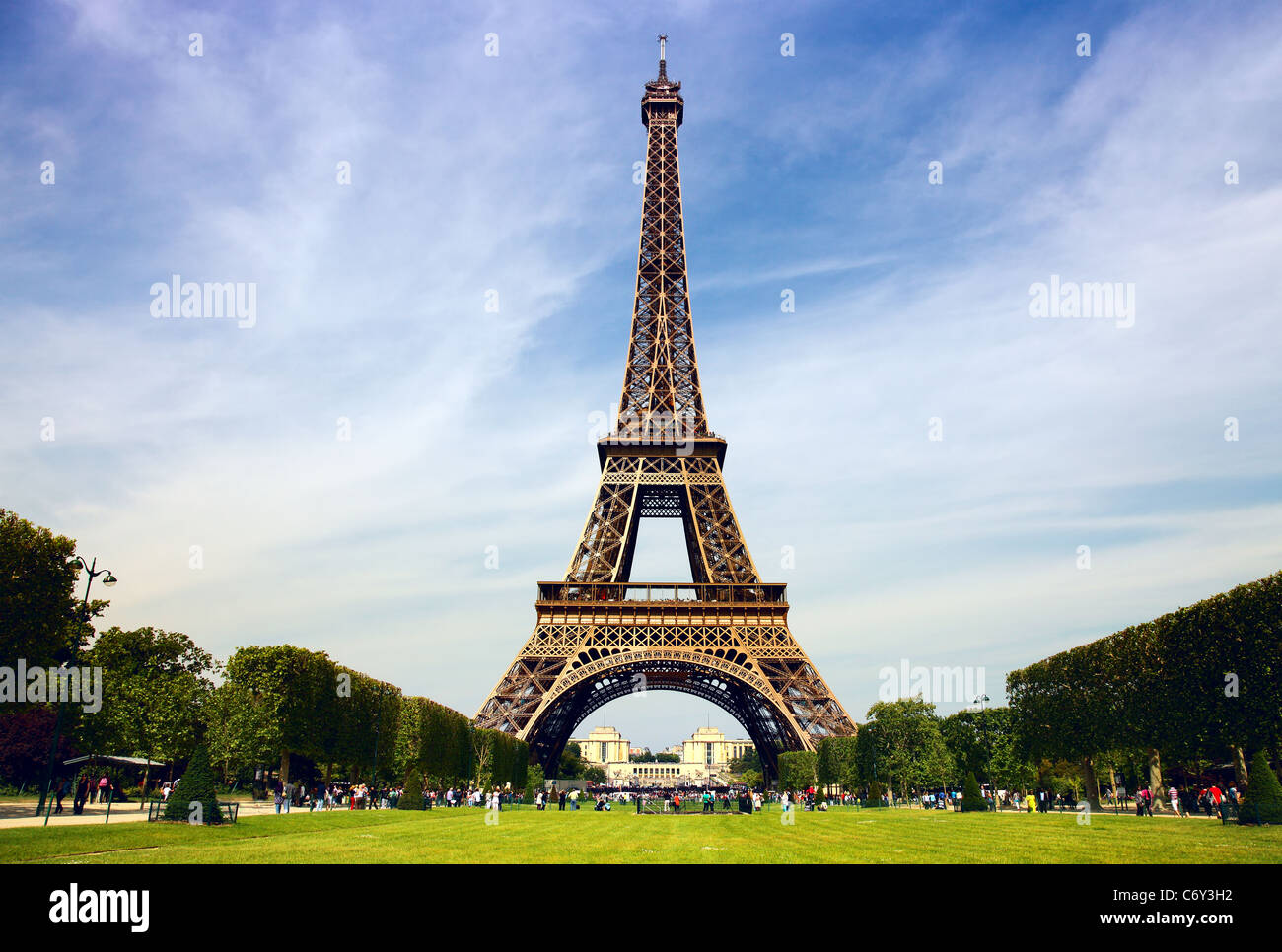 Eiffel Tower, symbol of Paris Stock Photo - Alamy