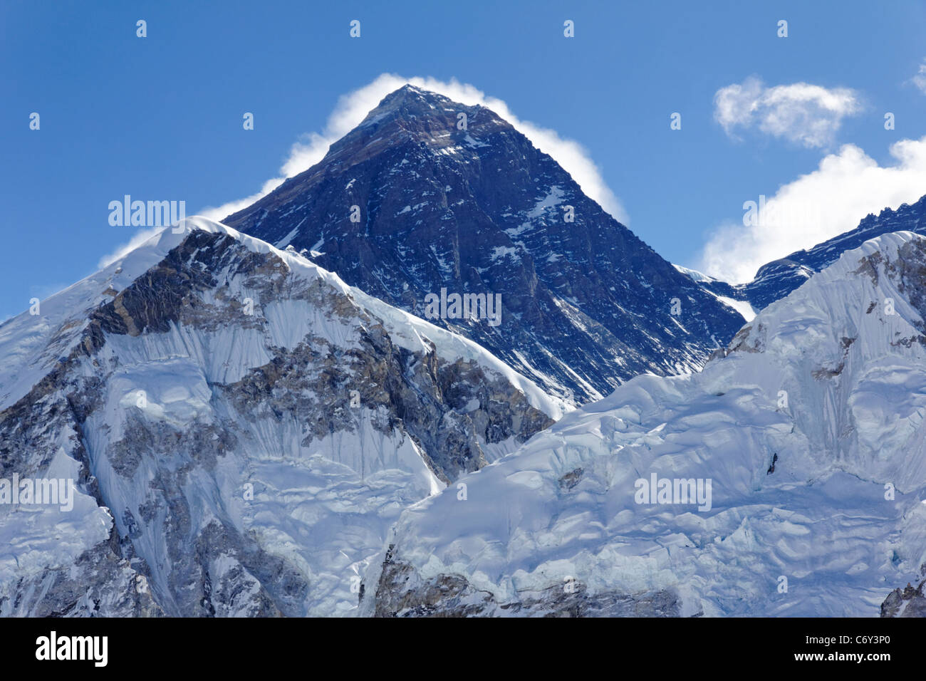 Peak of mount everest hi-res stock photography and images - Alamy