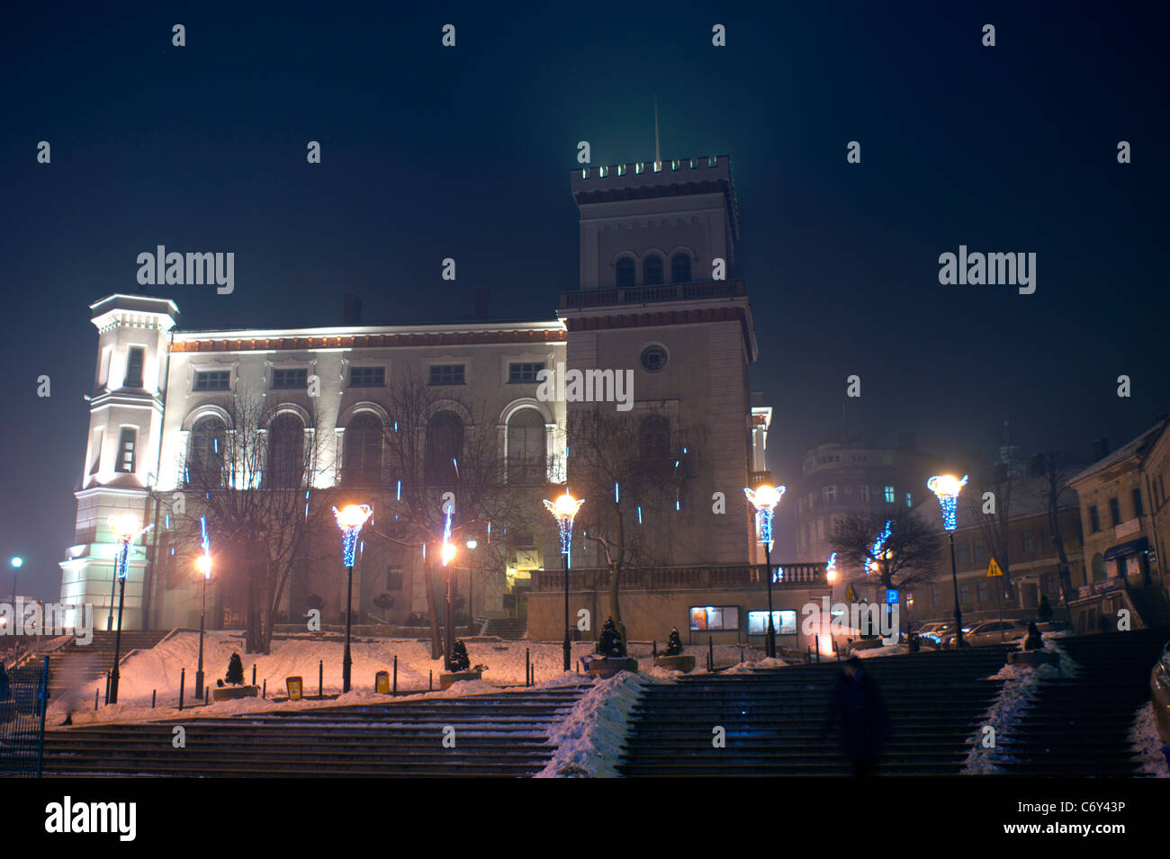 Historic castle in Bielsko-Biala, Poland Stock Photo - Alamy
