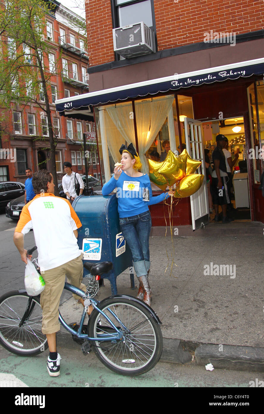 Brig Van Osten from the Bravo reality TV show "Shear Genius" enjoys a ...