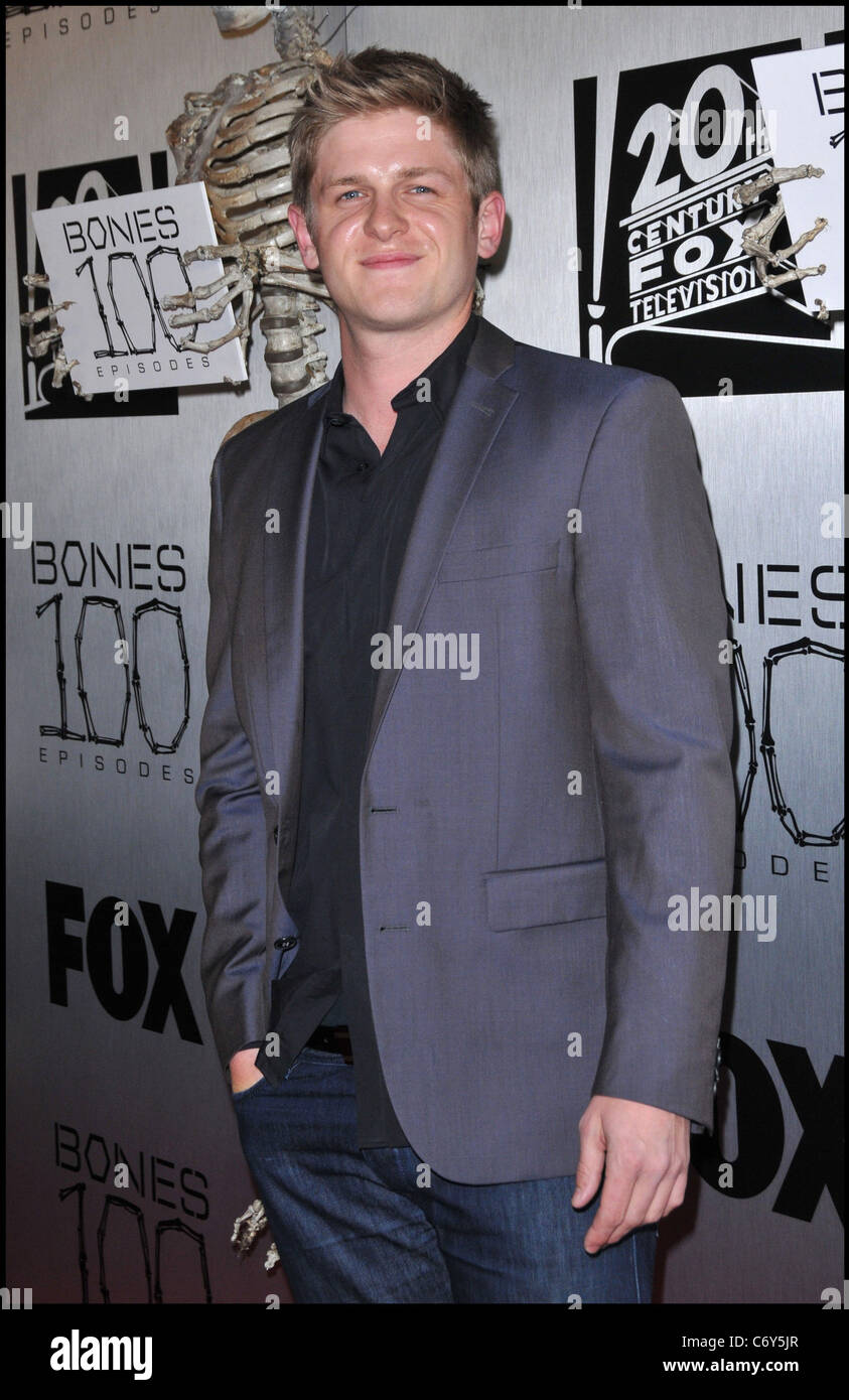 Michael Grant Terry Fox TV's celebration of 'Bones' 100th episode at ...