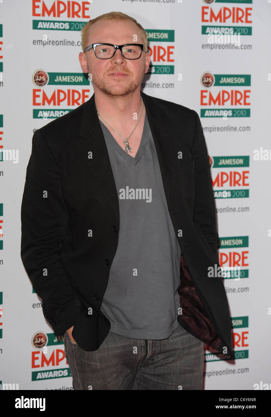 Simon Pegg Jameson Empire Film Awards held at the Grosvenor House Hotel ...
