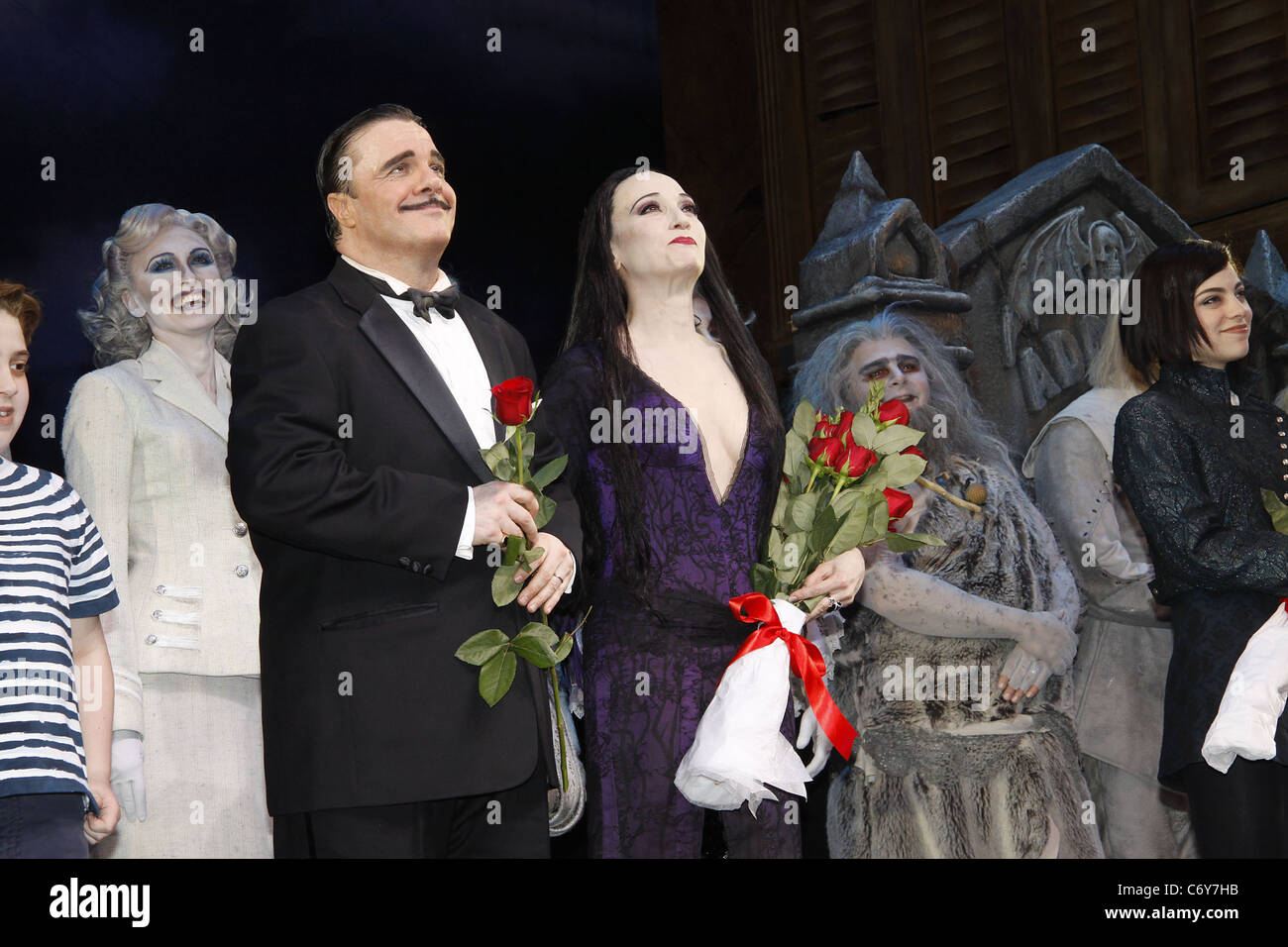 Bebe neuwirth addams family hi-res stock photography and images - Alamy
