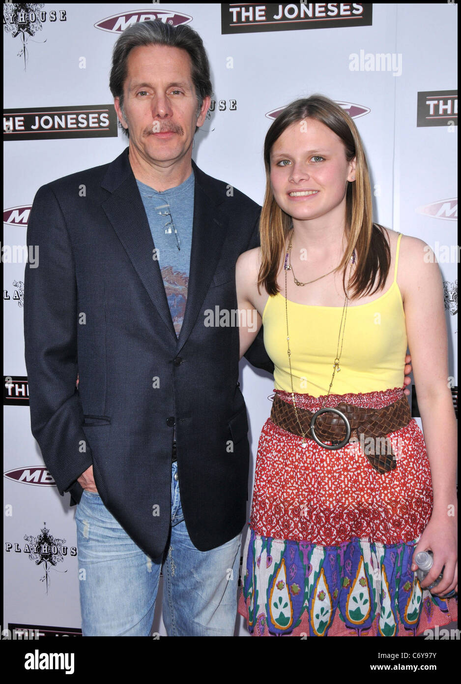 Gary Col with his daughter Los Angeles premiere of 'The Joneses' at the ...