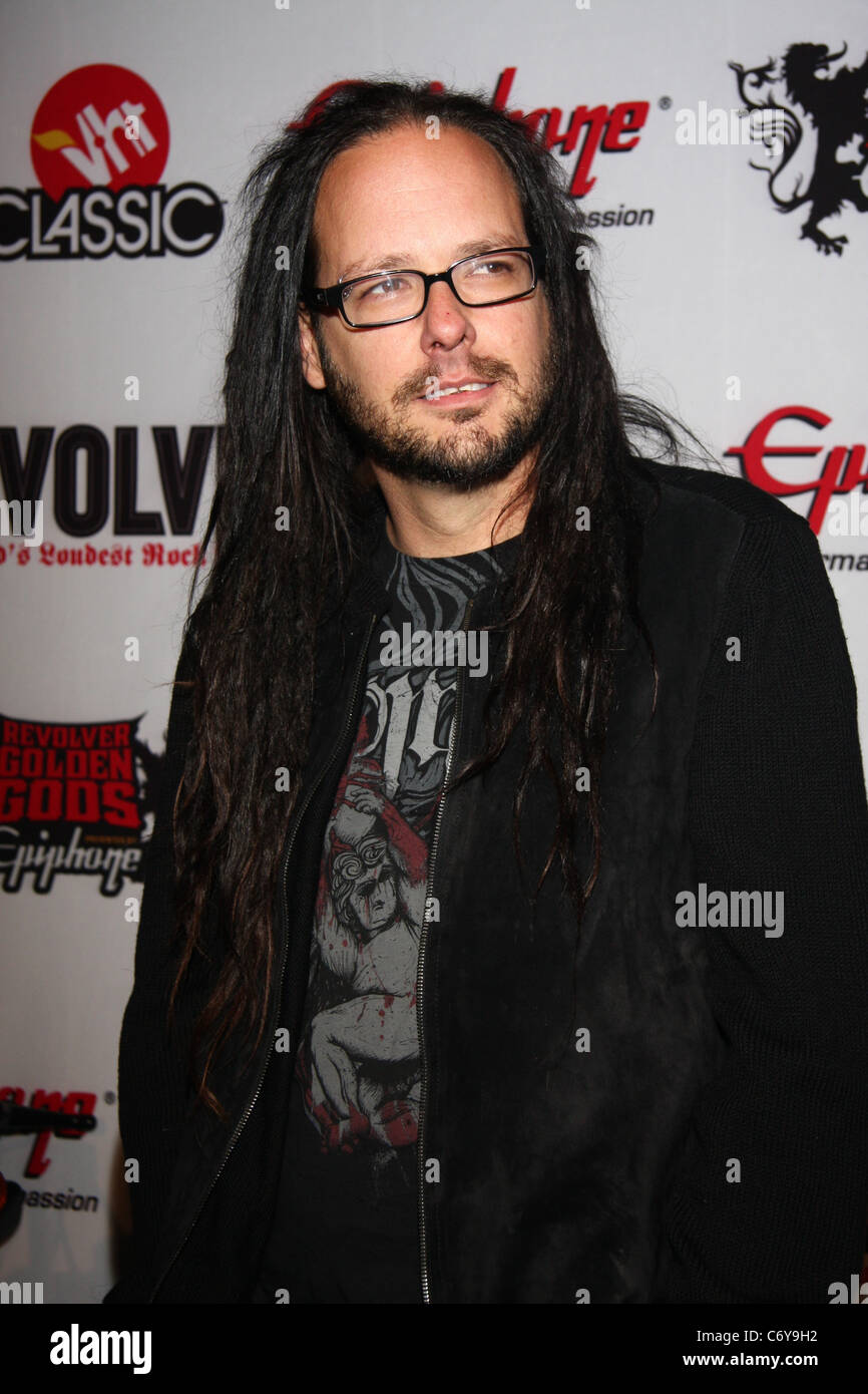 Jonathan Davis Revolver Golden Gods Awards at Club Nokia Los Angeles ...