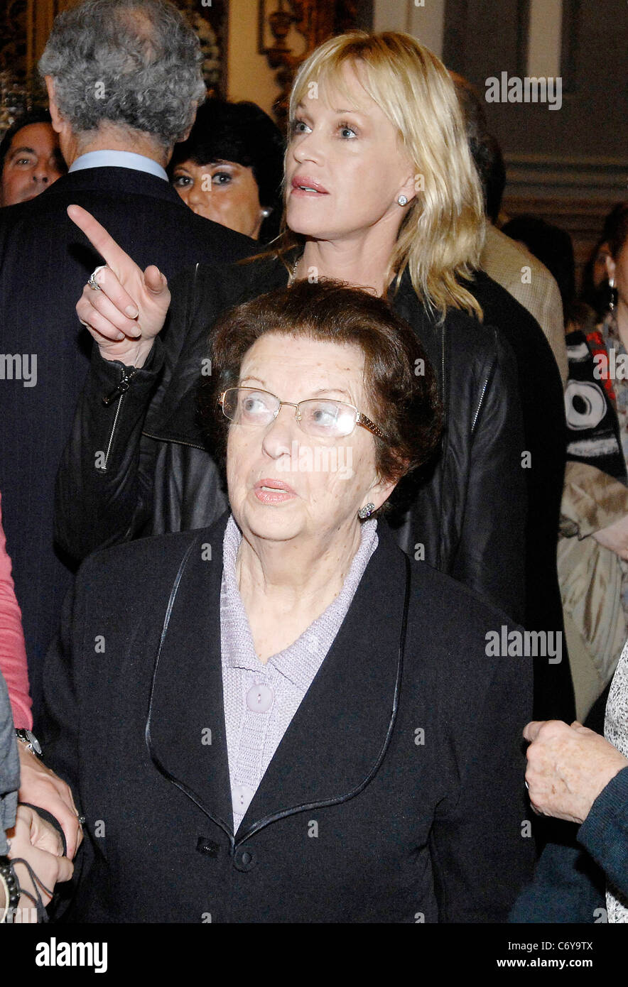 Melanie Griffith and her mother-in-law Dona Ana Banderas Melanie ...