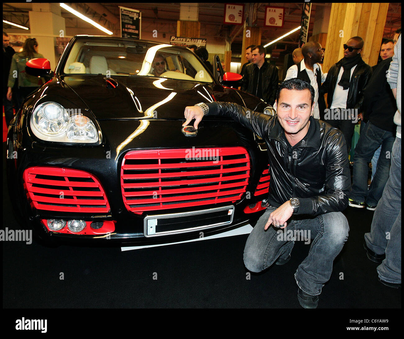 DJ David Vendetta and his Porsche Cayenne designed by creator, Patrice ...