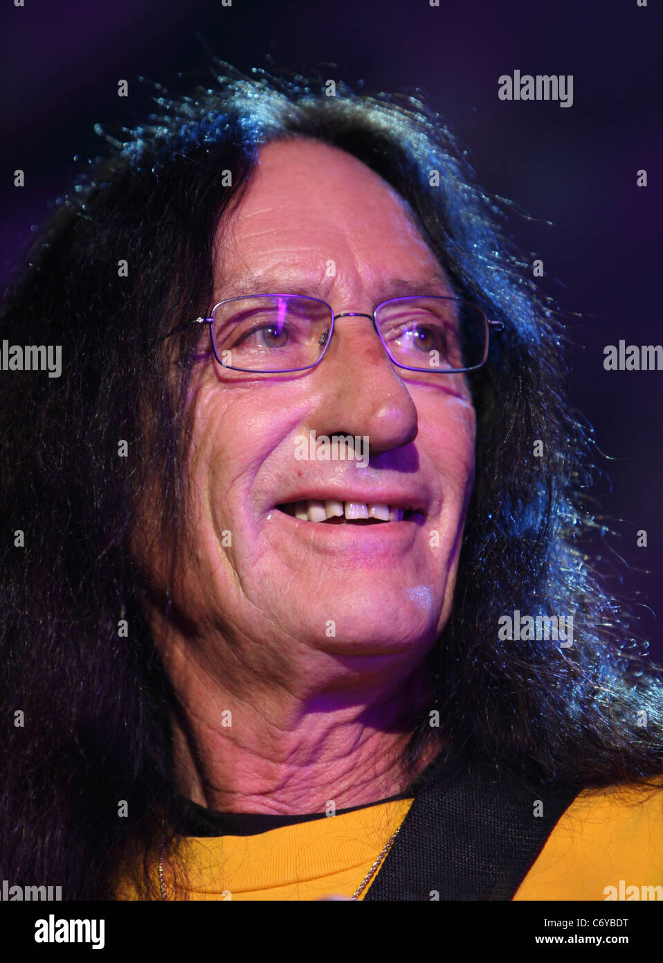 Ken Hensley of legendary Uriah Heep The rock band performing live in ...