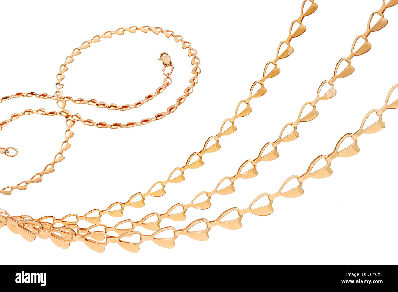 Decorative events white gold hi-res stock photography and images - Alamy