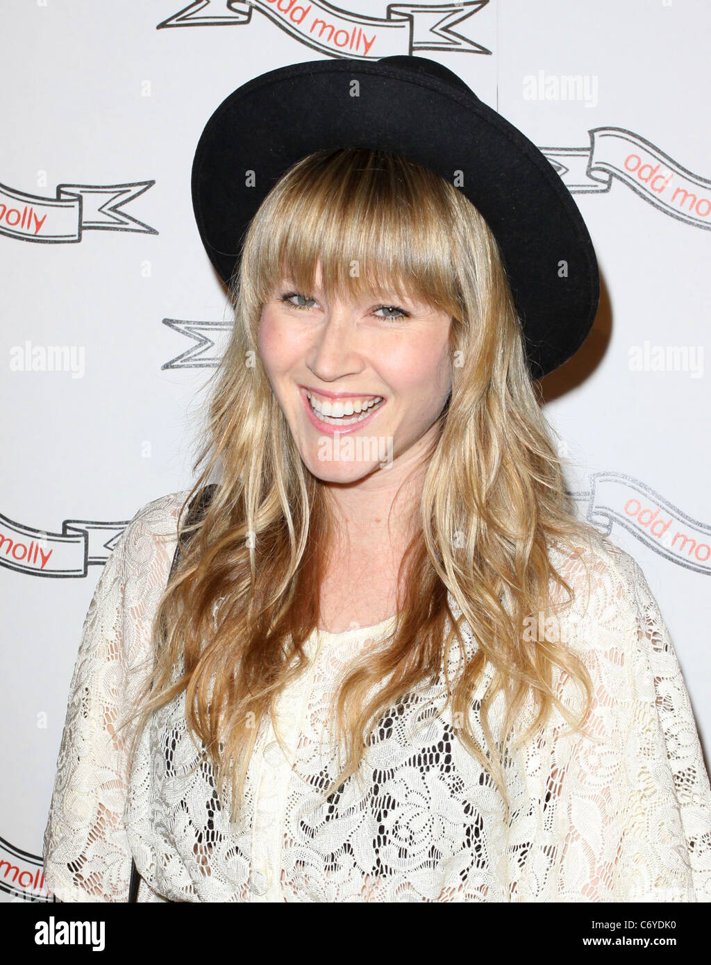 Crystal Simpson Odd Molly flagship store opening held at the Odd Molly ...