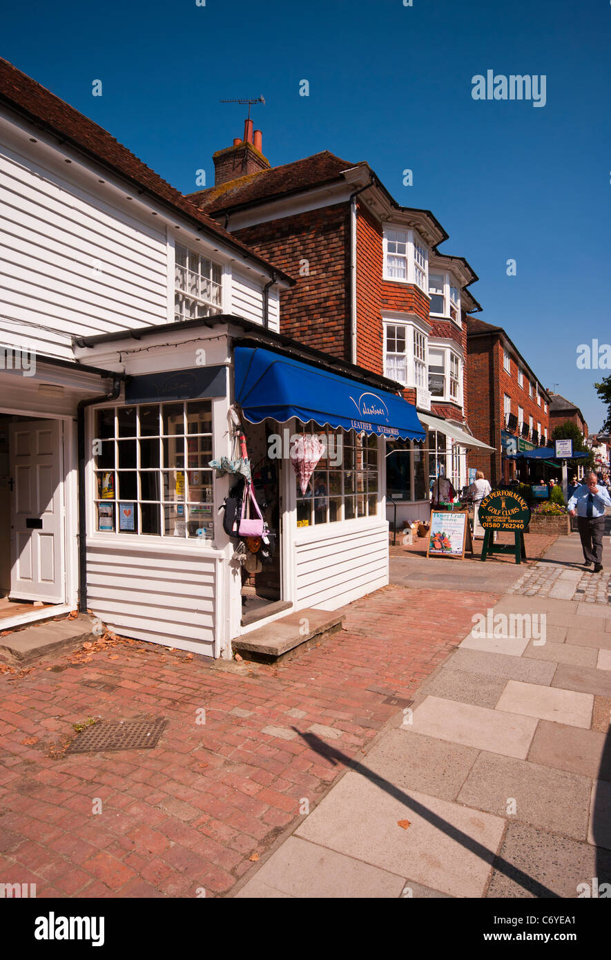 The High Street Tenterden Kent England UK Stock Photo - Alamy