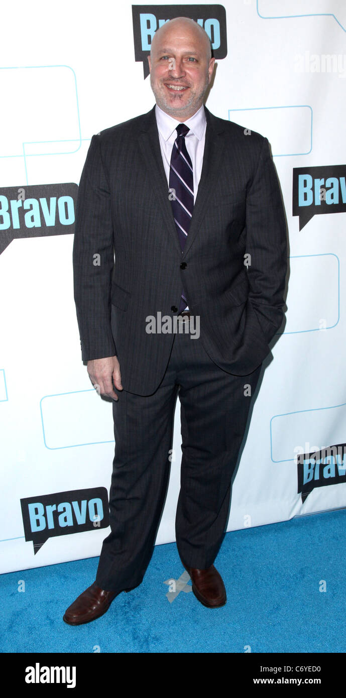 Tom Colicchio from Top Chef, attends Bravo's 2010 Upfront Party at ...