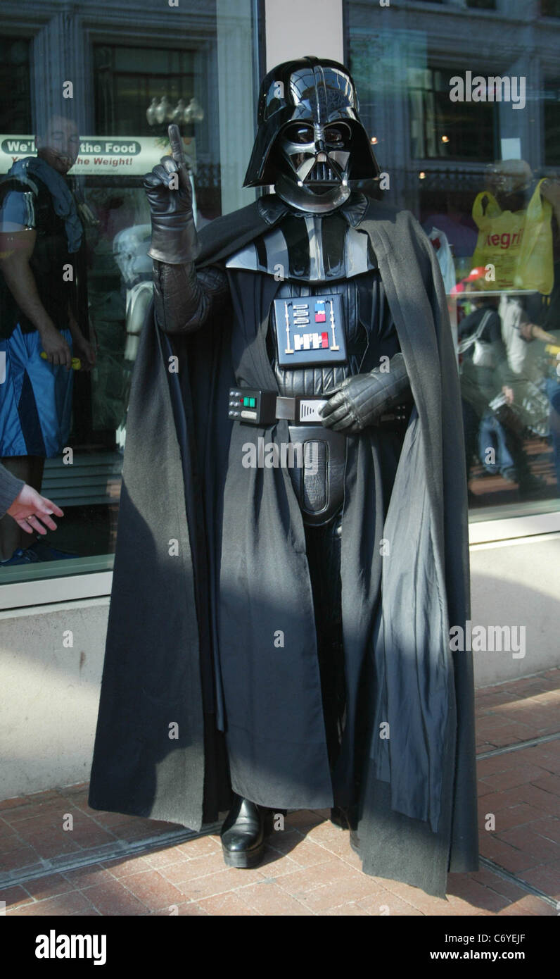 Atmosphere Members of an official 'Star Wars' fan club, dressed in full ...
