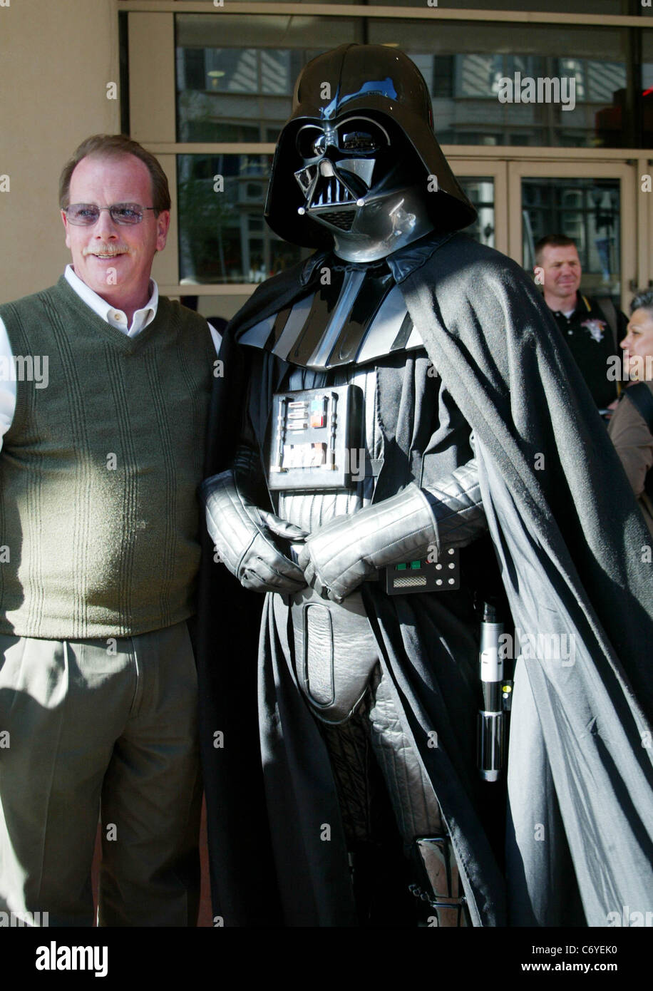 Atmosphere Members of an official 'Star Wars' fan club, dressed in full ...