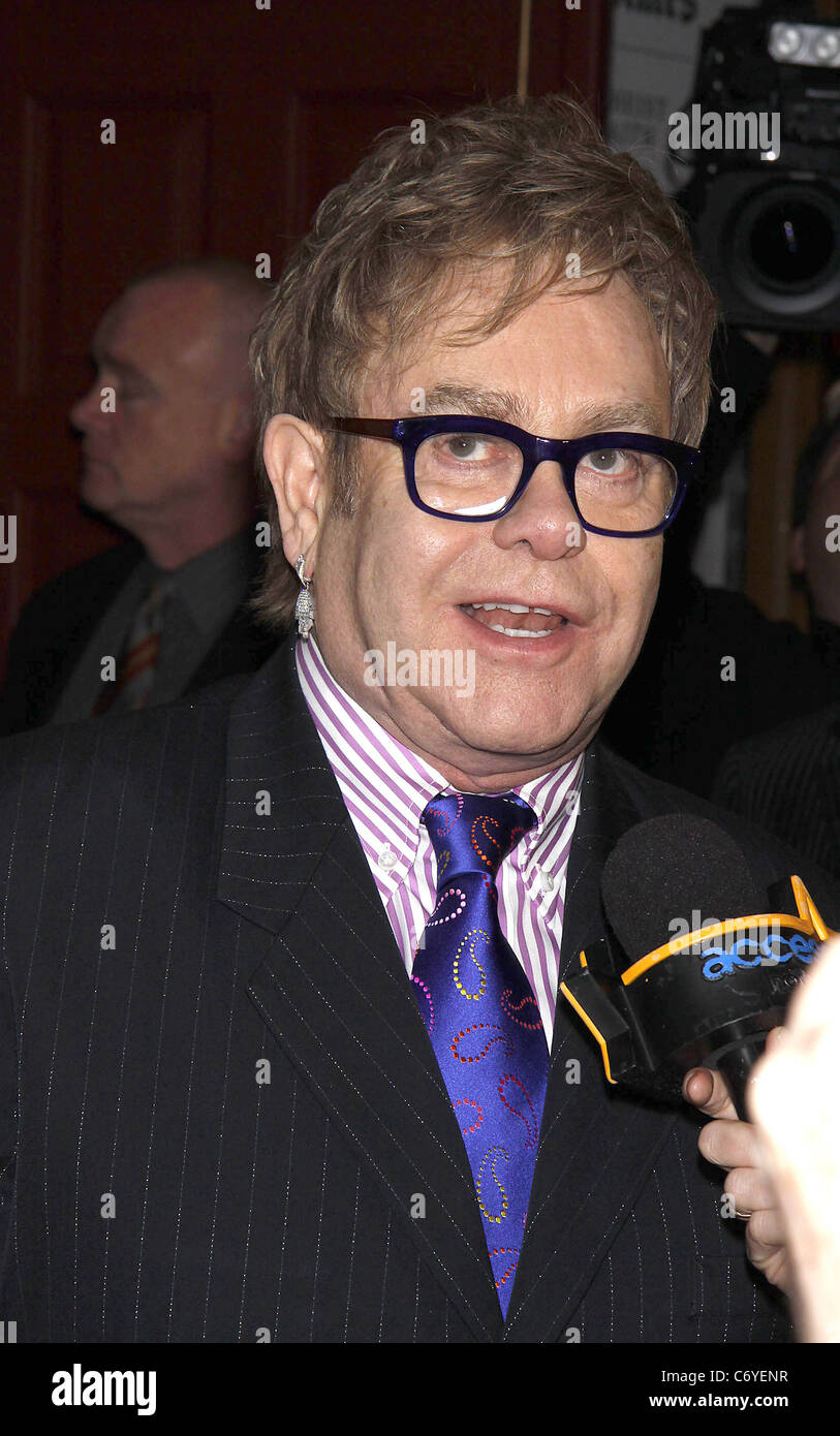 Sir Elton John Special VIP performance of the Broadway play 'Next Fall ...