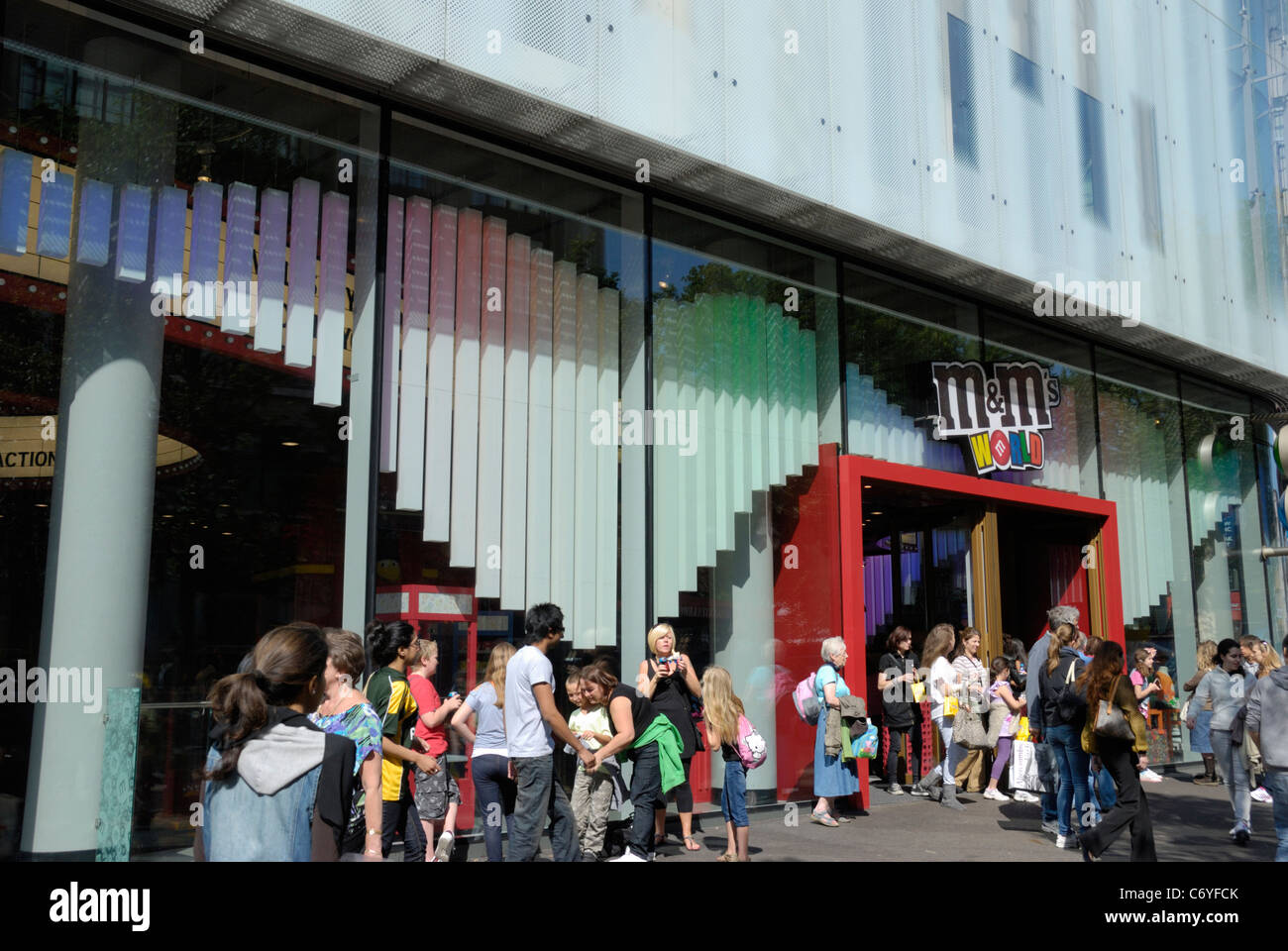M&M’s World store, Leicester Square, London, England Stock Photo - Alamy