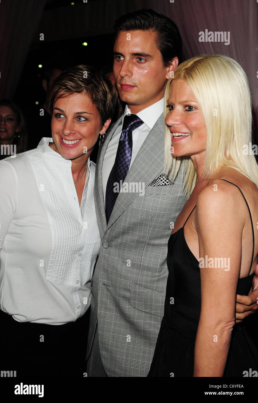 DJ Tracy Young, Scott Disick and Lizzie Grubman arrives at the grand re ...