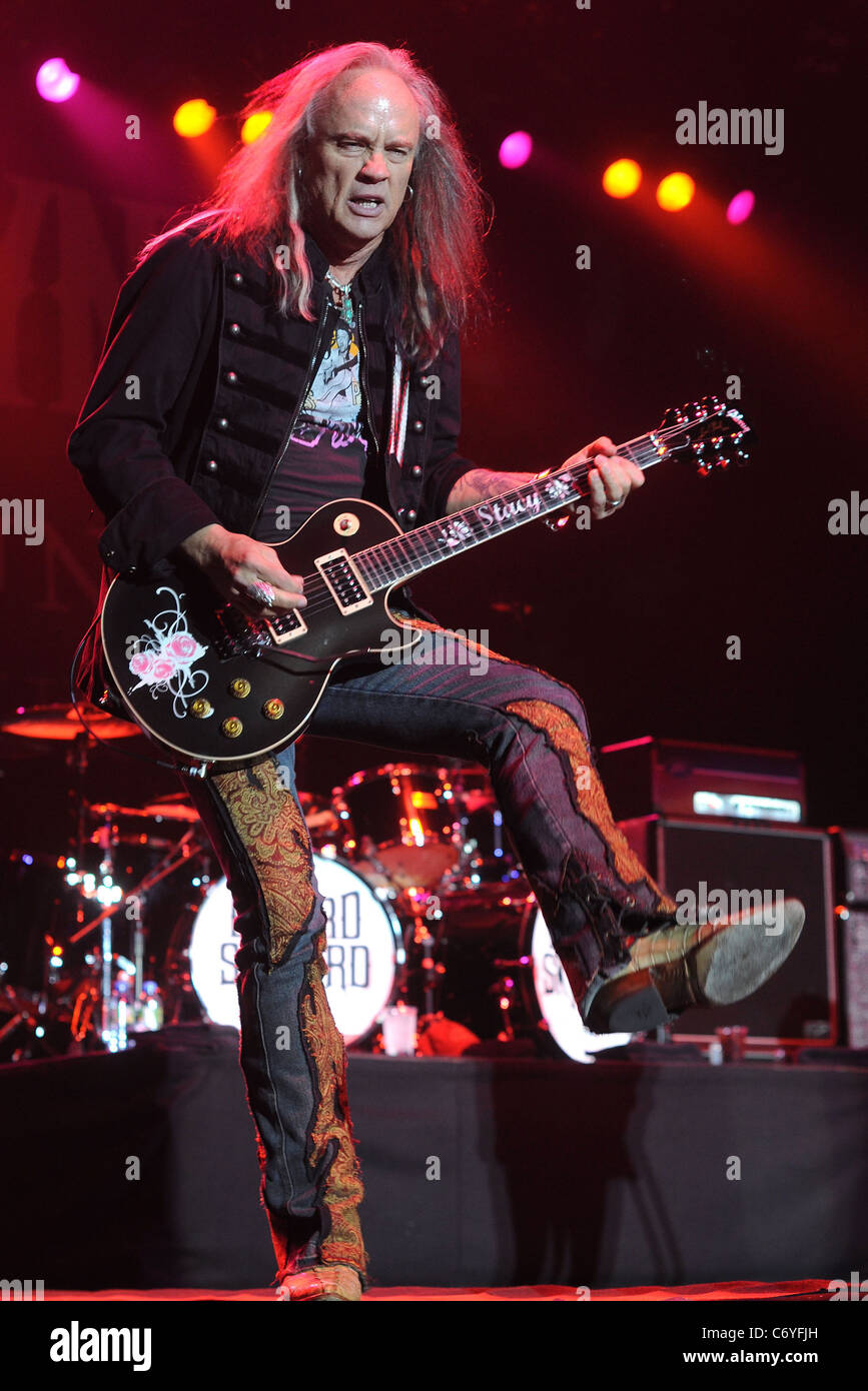 Ricky Medlocke Lynyrd Skynyrd performing live at The O2 Arena. Dublin ...