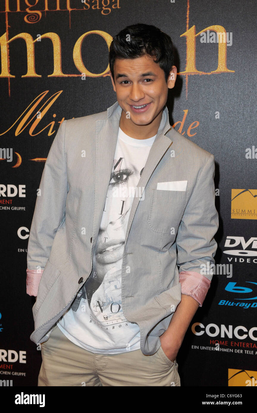 Bronson Pelletier arrives at Hangar 2 of Berlin Tempelhof airport for ...