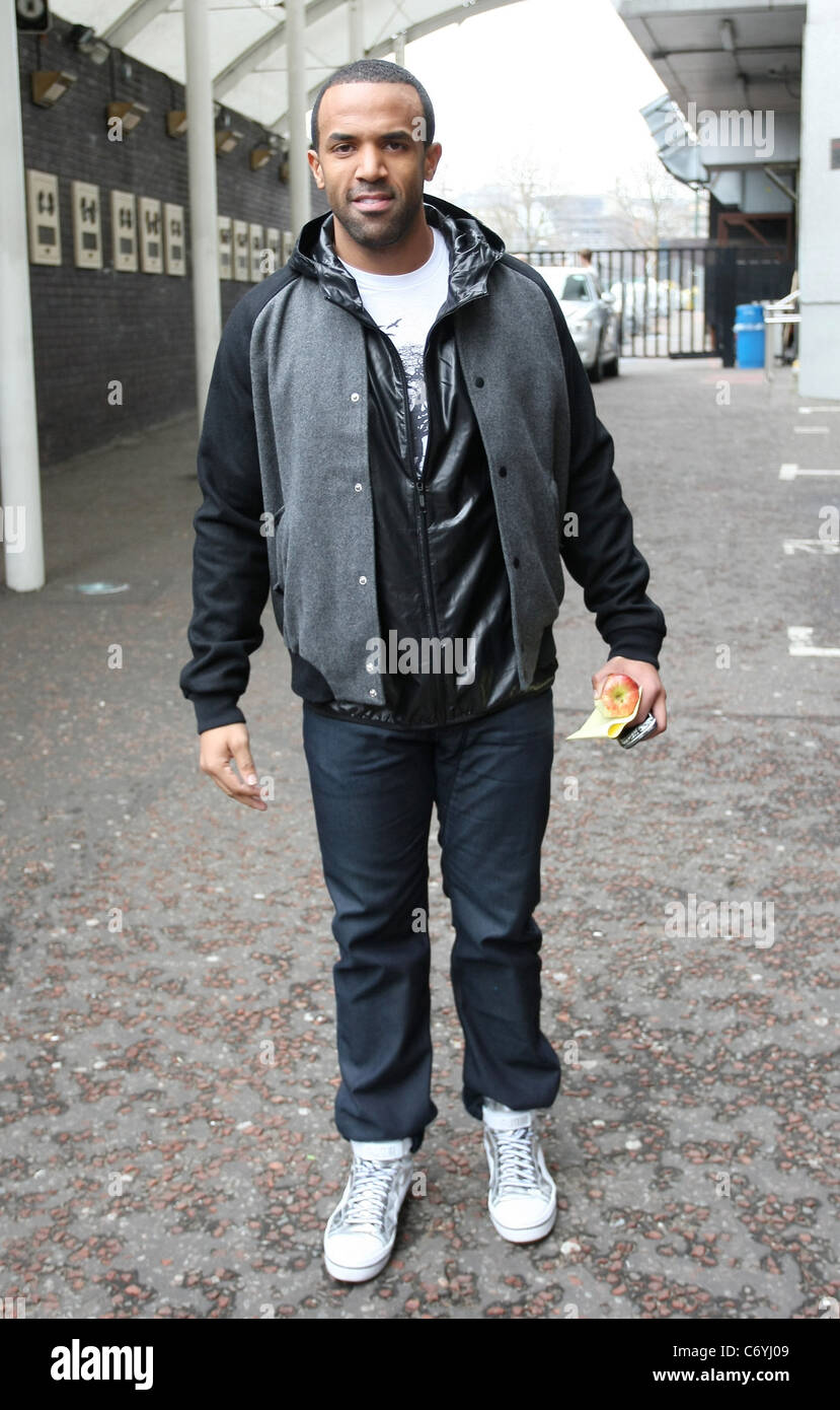 Craig David outside the ITV studios London, England - 12.03.10 Stock ...