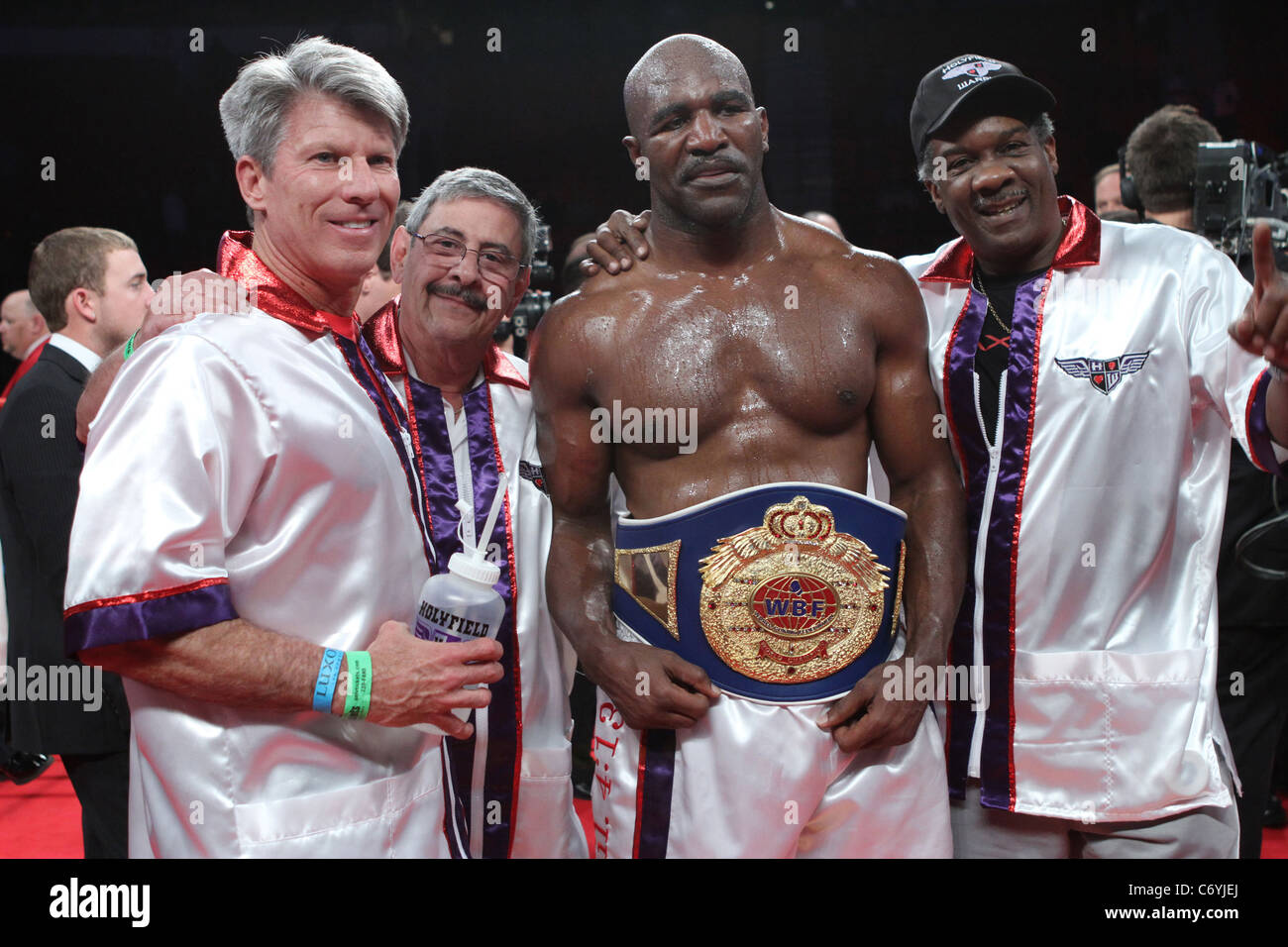The new WBF Heavyweight Champion Evander Holyfield Evander Holyfield ...
